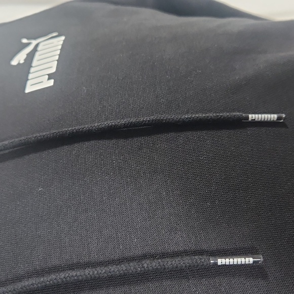 Puma | Jackets & Coats | Puma Essentials Small Black Hoodie With Mesh ...